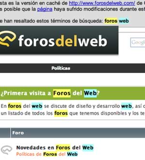 SERVICIOS DE INTERNET: FOROS WEB