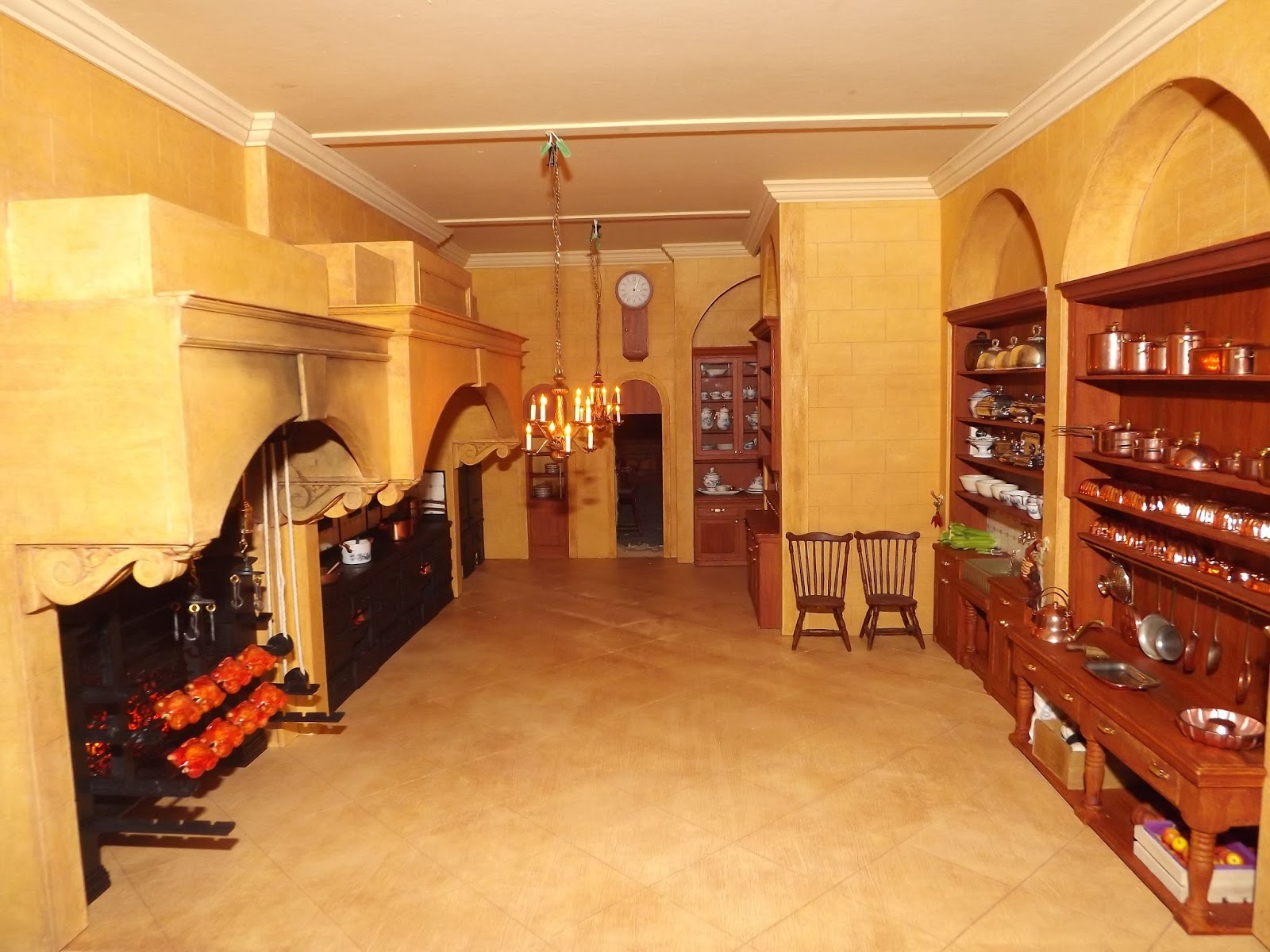 Late Victorian English Manor Dollhouse: 1/12 Miniature from Scratch ...