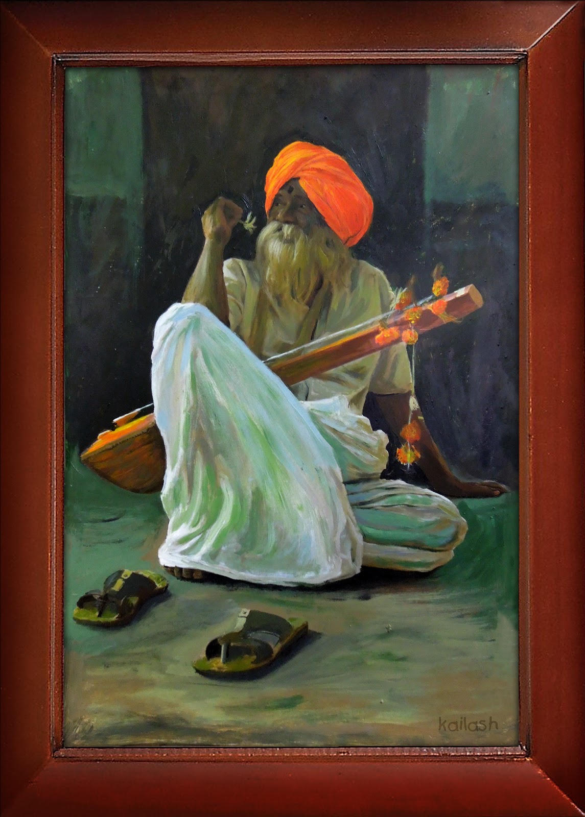 Kailash Art: Alandi warkari