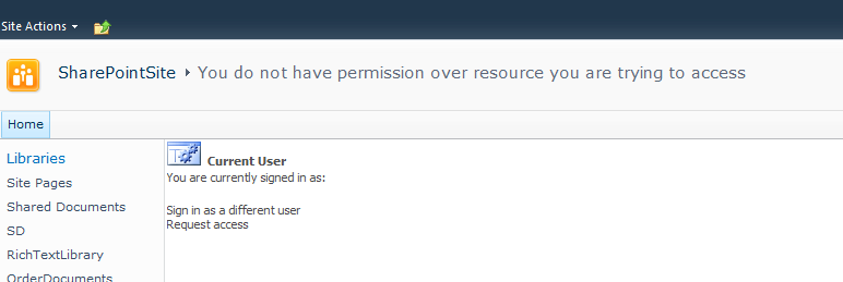 SharePoint Kings: Customize Access Denied Page
