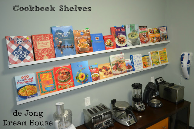 de Jong Dream House: Cook Book Shelves