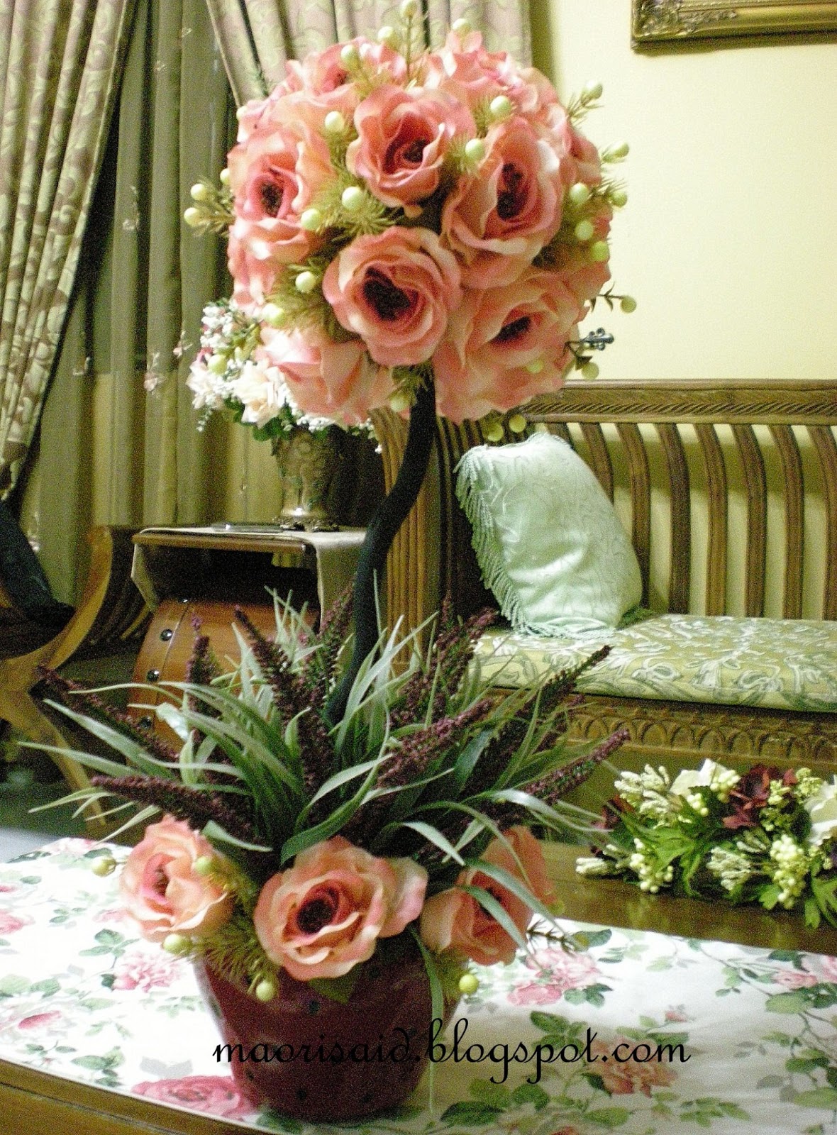 Mori's Kitchen: Gubahan bunga untuk kawan