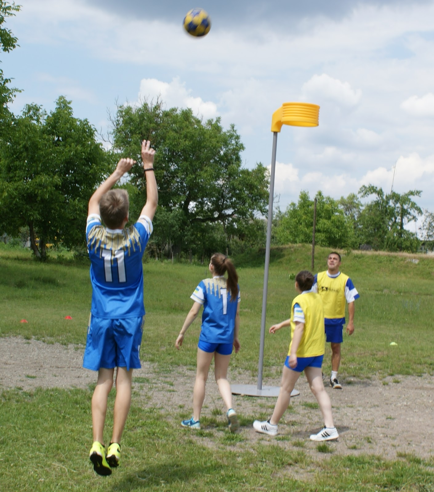 Korfball in Lviv: Korfball visit to Sokolivka