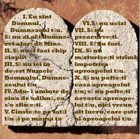 Hristos a Înviat !: Decalogul