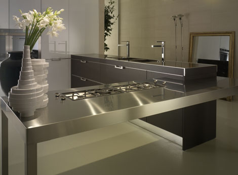 make your life colorful: THE FUTURISTIC SILVER KITCHEN