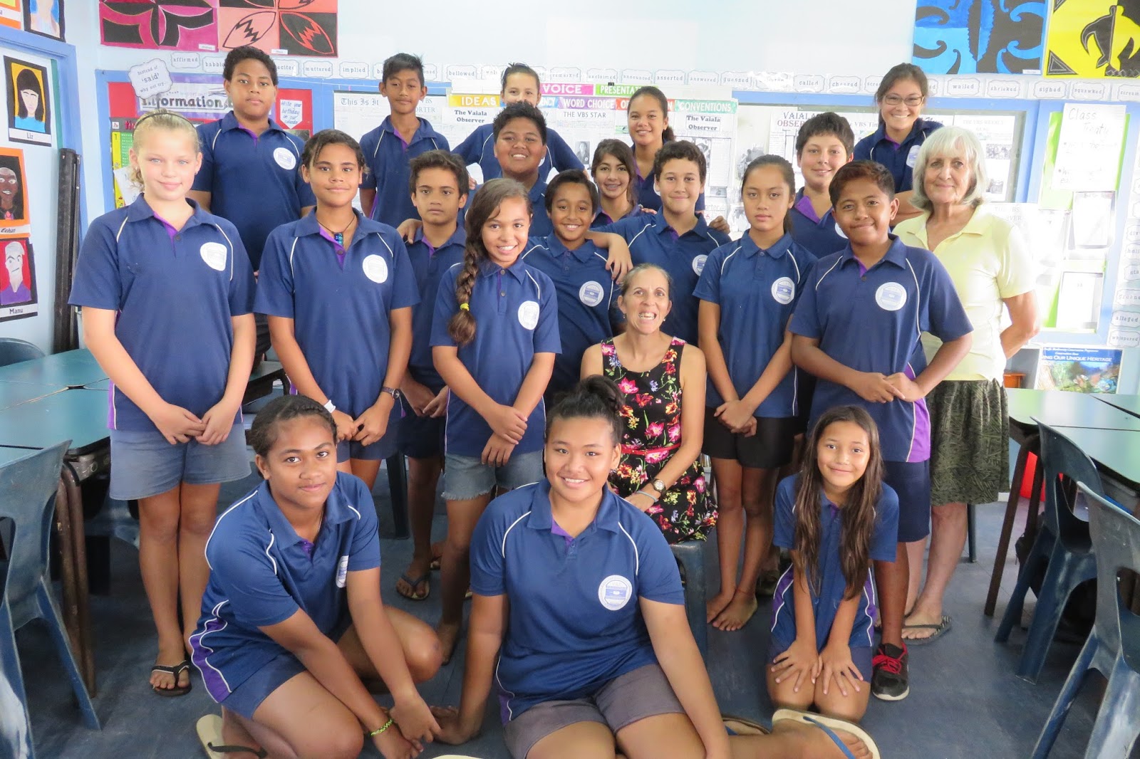 Vaiala Beach School - Samoa: Years 7-8 Newspaper Project - June 2015