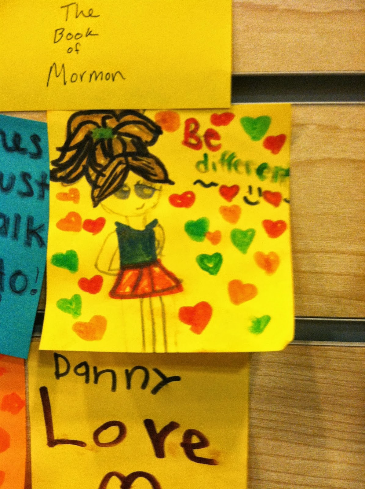 Teen Blog @ FRVPLD: Sticky note collage photos!