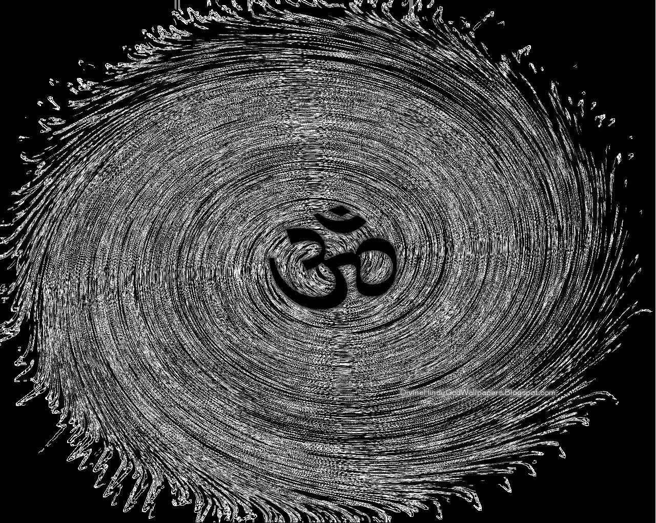 HINDU GOD WALLPAPERS: OM Abstract Paintings
