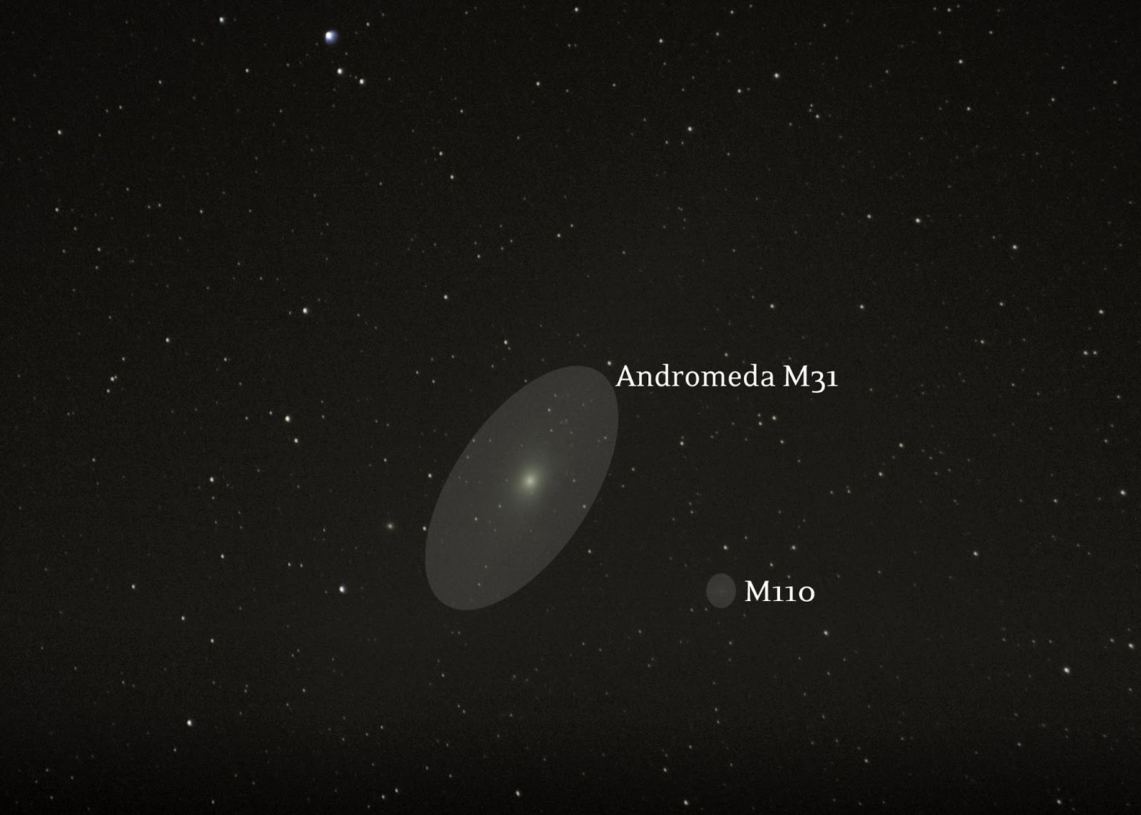 My first Andromeda in spite of the waxing gibbous [Stellar Neophyte ...
