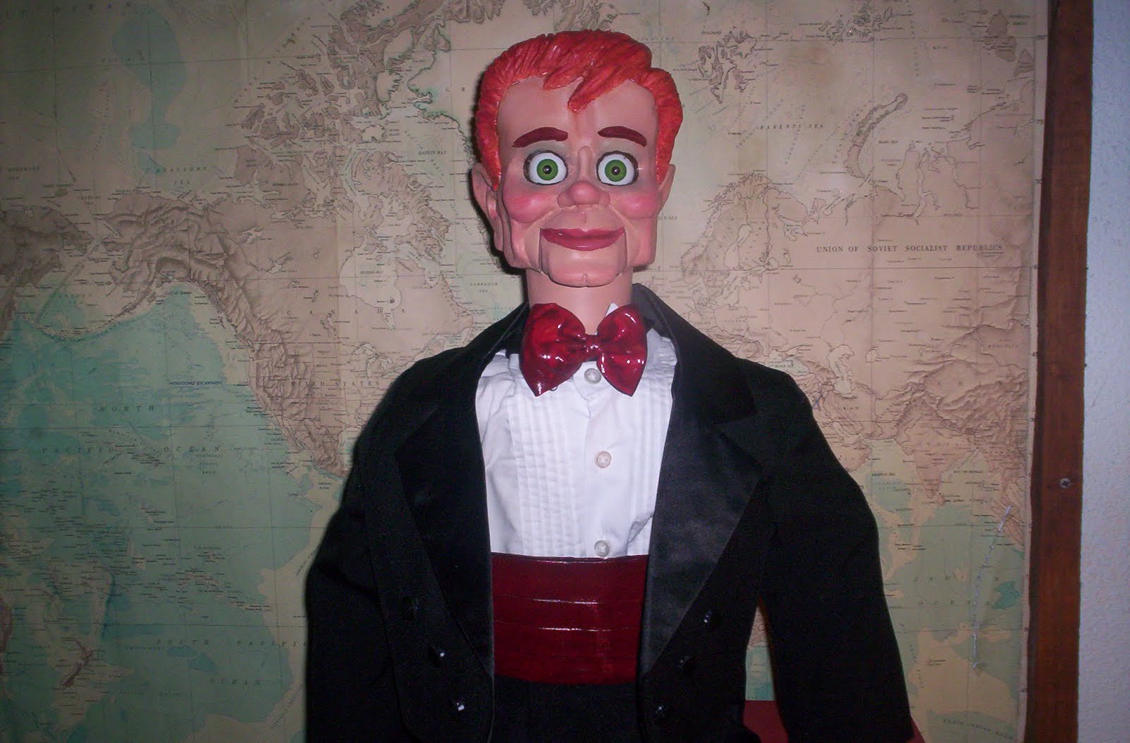 gepetto's workshop ventriloquist blog: finishing Slappy