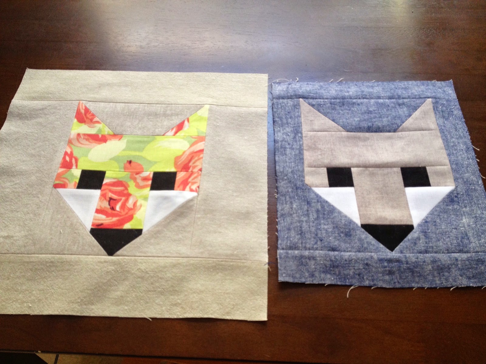 Ye Olde Sweatshop: Fancy Fox Block