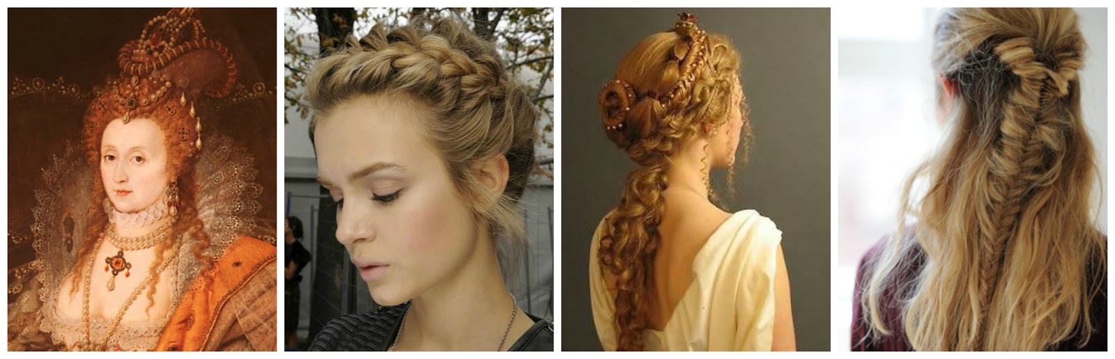 Redheads and Royalty: Modern And Elizabethan Buns & Plaits