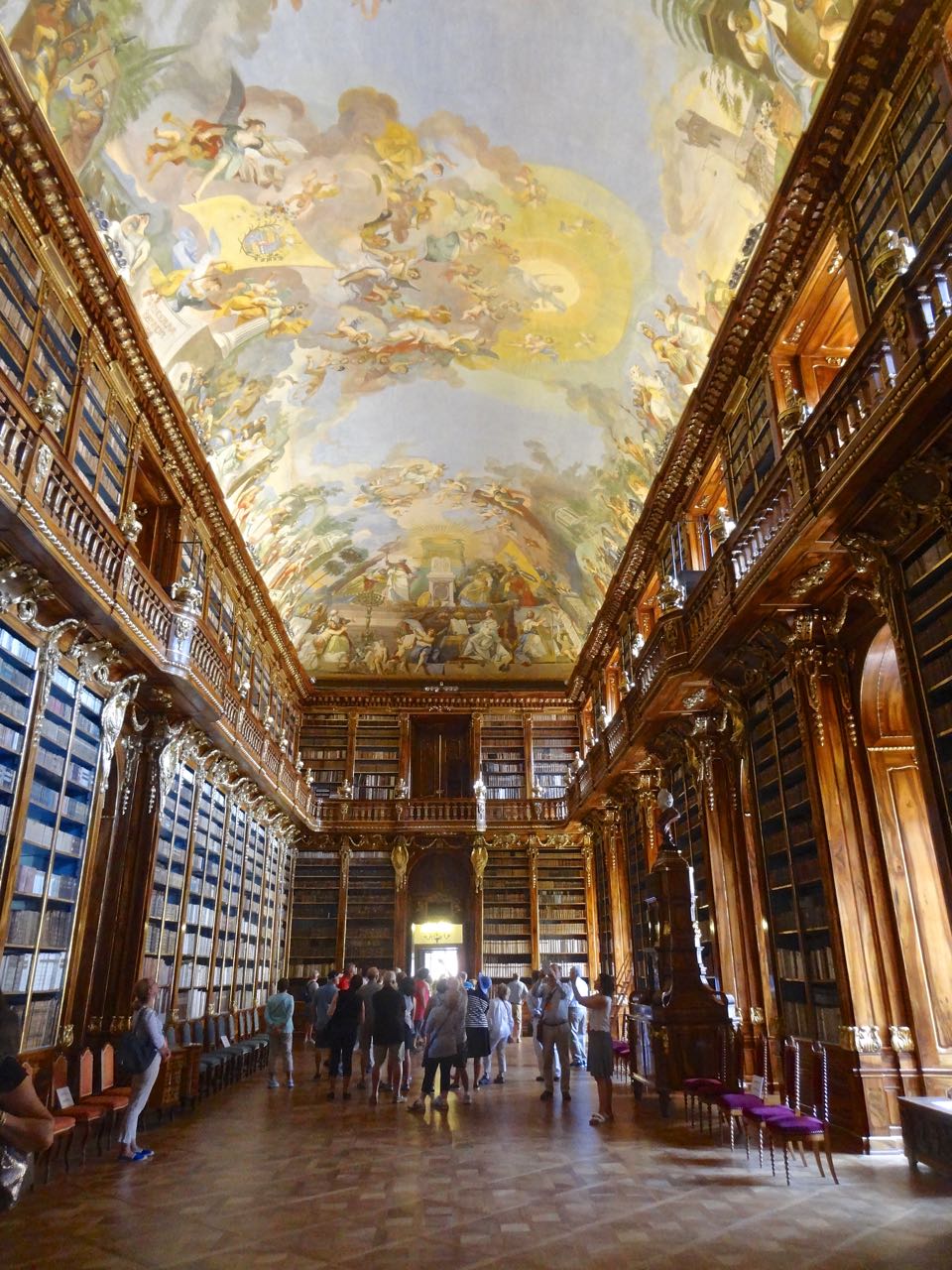 Scrumpdillyicious: Prague Strahov Monastery Library & Theological Hall
