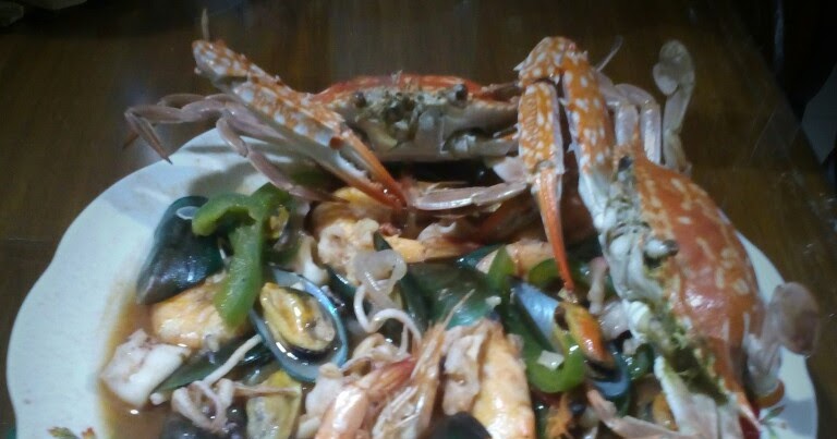 welcome to my world: mixed seafood