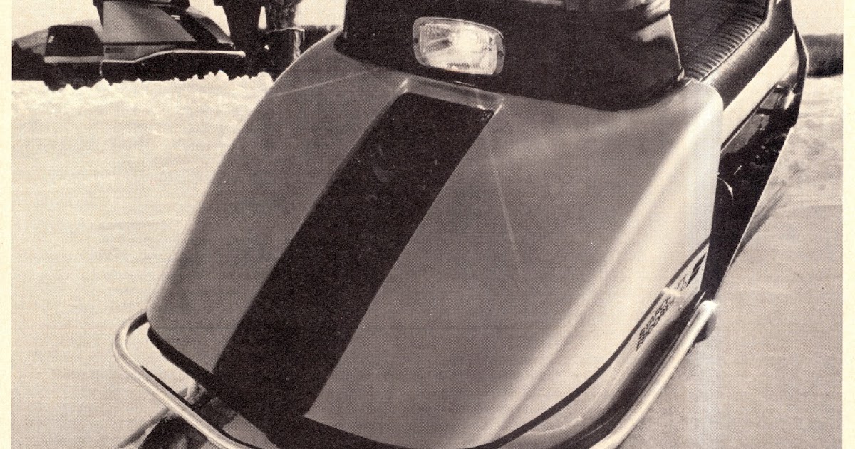 CLASSIC SNOWMOBILES OF THE PAST: 1971 STARCRAFT SNOWMOBILE