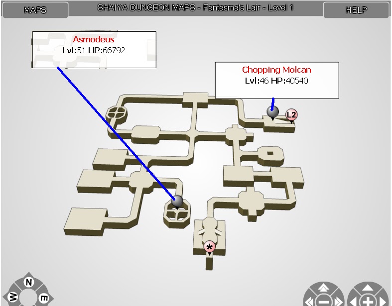 Shaiya Players: Mapa 1 e Dungeons