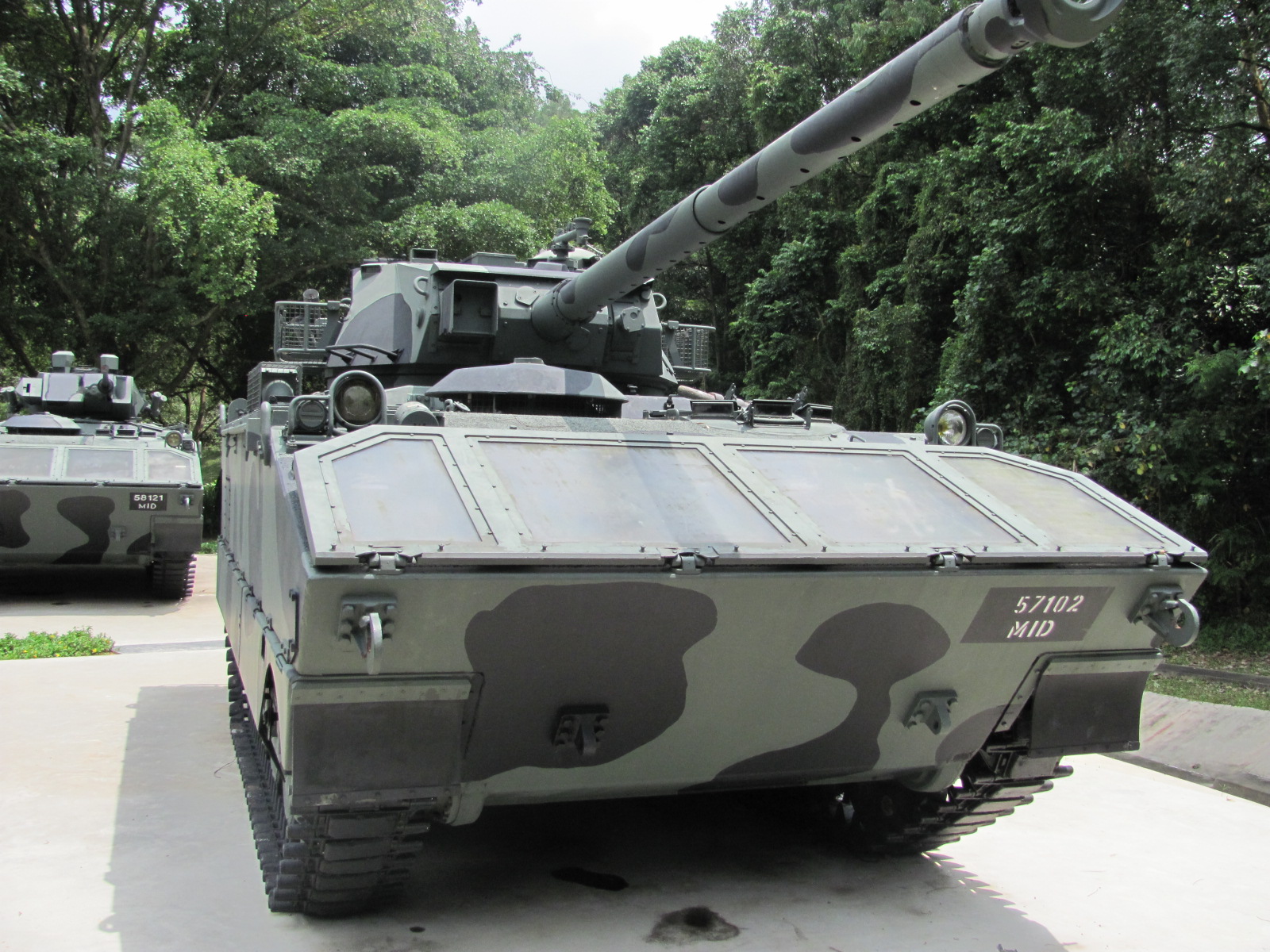 Singapore Scale Modelling: AMX-10P at the Singapore Army Museum