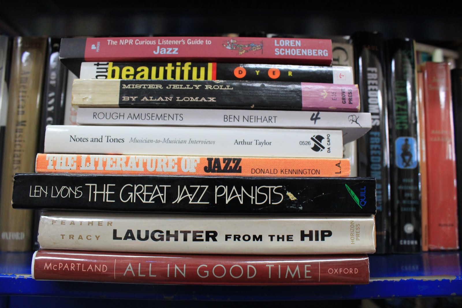 The Bookery: JAZZ Books - A Comprehensive Collection