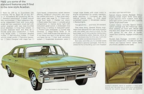 Old Cars Canada: 1968 Acadian