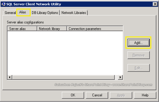 How to Create SQL Server Alias for SharePoint? - SharePoint Diary