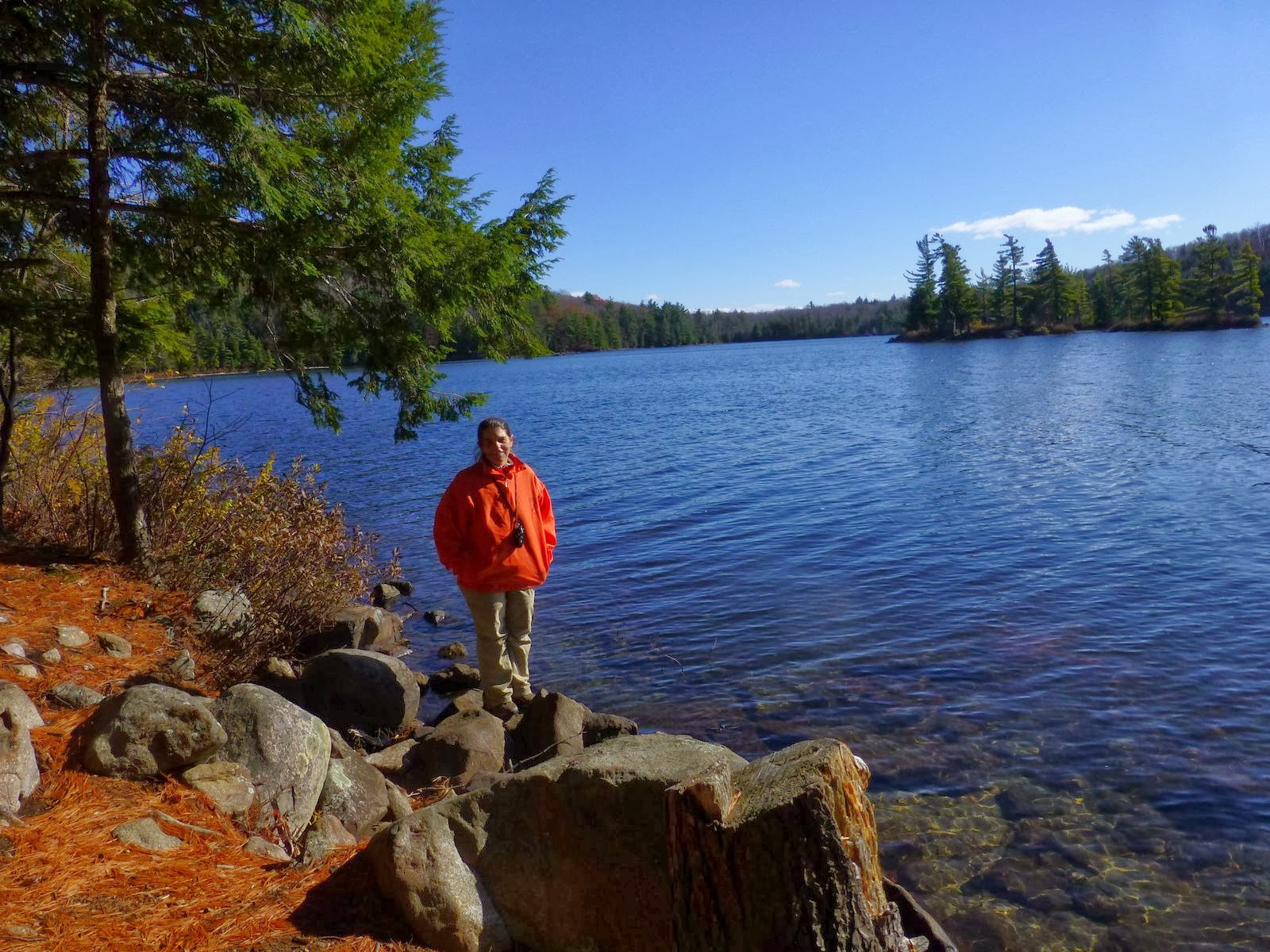 Off on Adventure: Jabe Pond - Lake George Wild Forest - 11/3/13