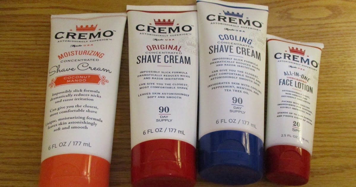 Missy's Product Reviews : Cremo