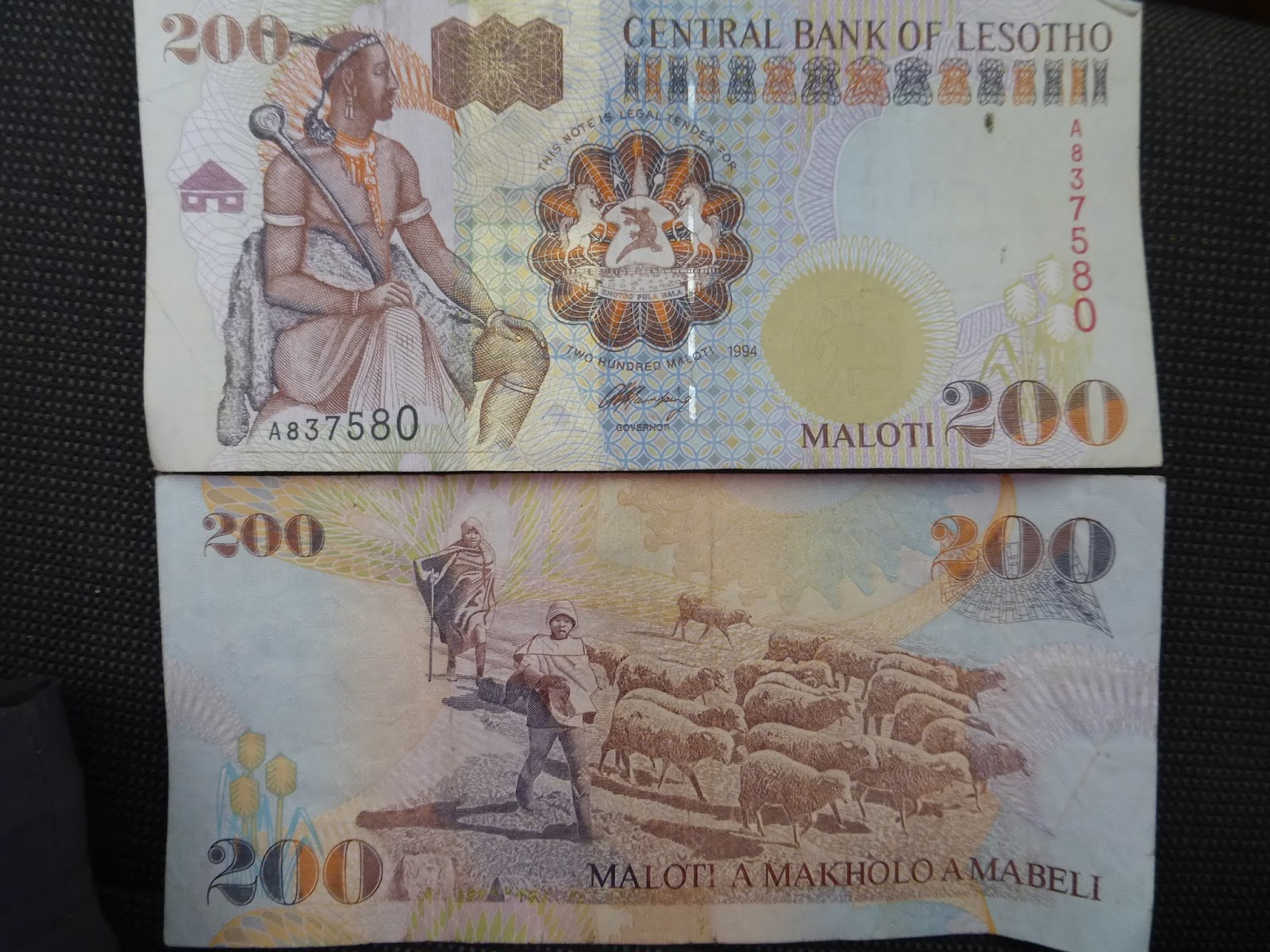 Lesotho at a glance.