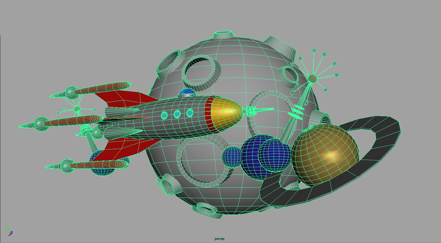 Steve Hird: Maya Models