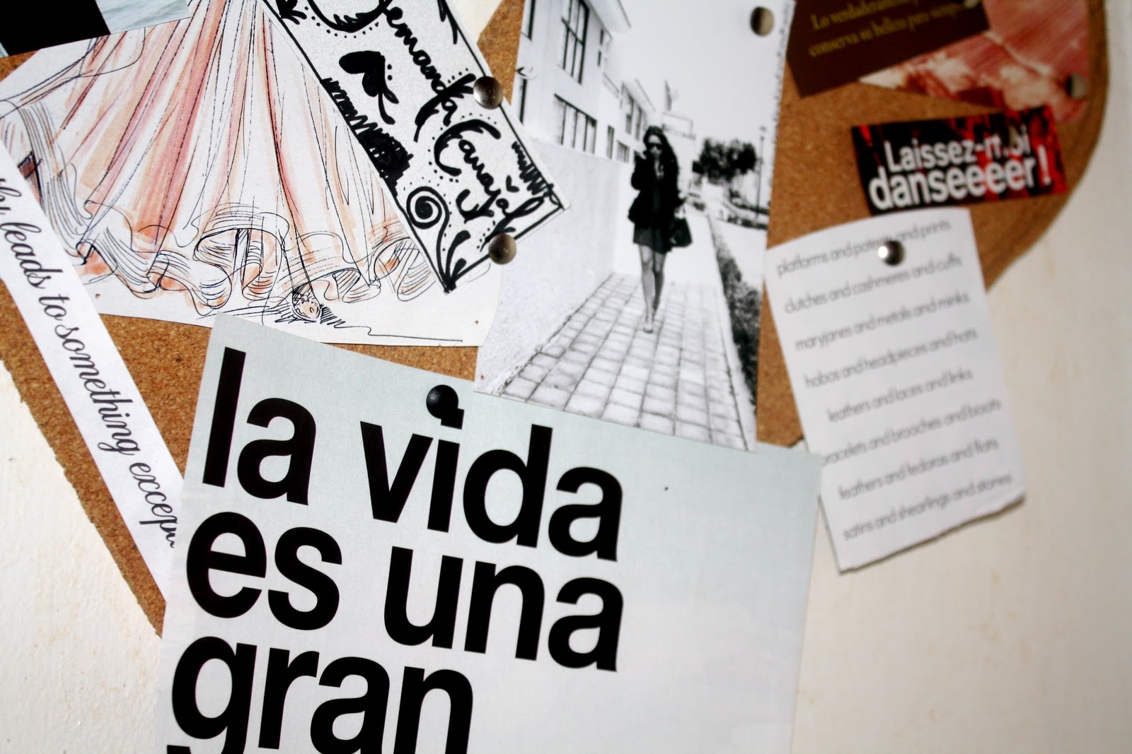 ♥ Style Double Shot: Inspirational Scrap-board