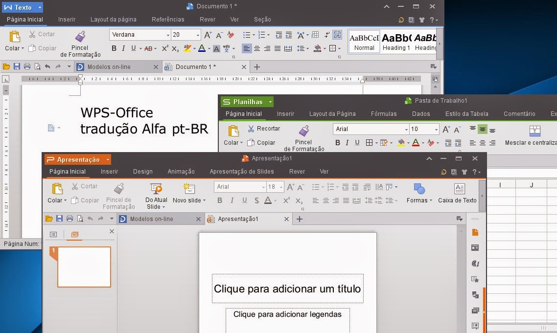 Prof. Hudson Souza: WPS-Office tradução Alfa pt-BR
