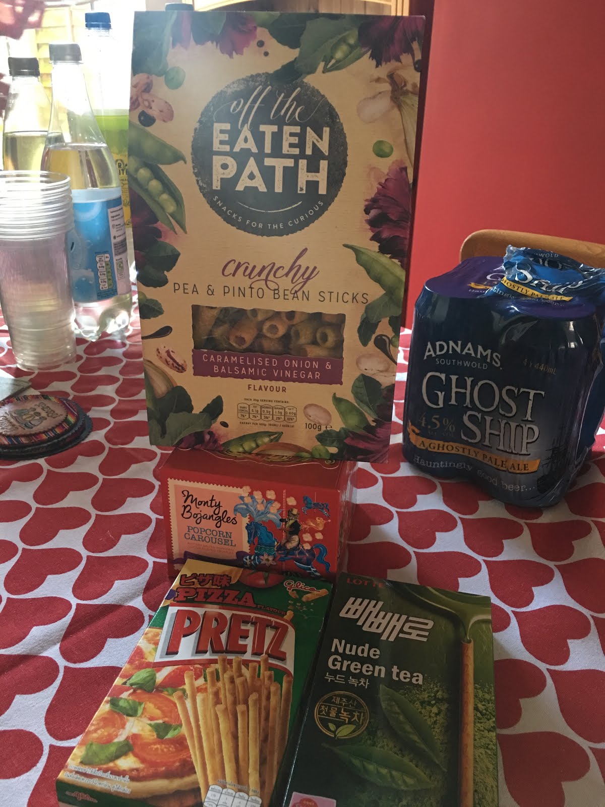 FOODSTUFF FINDS: More pea-stick snacks, Off The Eaten Path - Crunchy ...