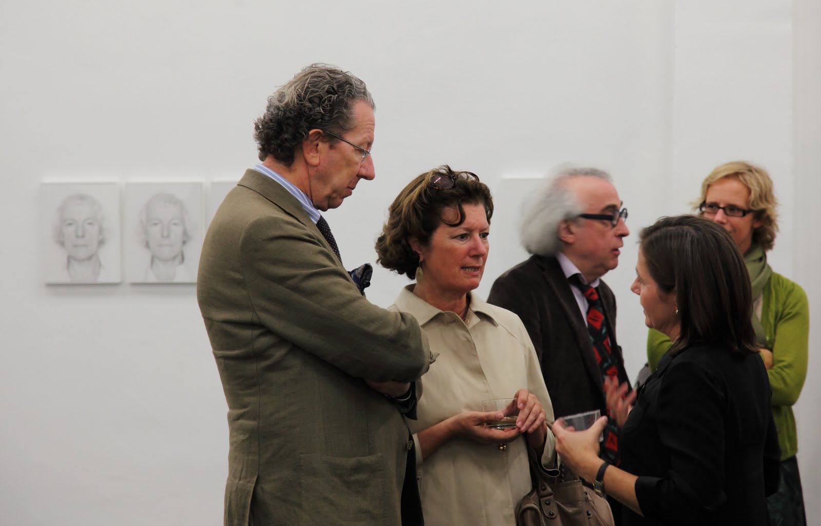 AXELVERVOORDTGALLERY: Opening of the Roman Opalka exhibition at the ...