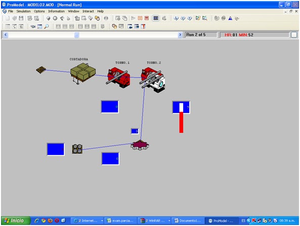 Estudio del Trabajo UCV: CLASE Nª 3 DE SIMULACION DE PROMODEL