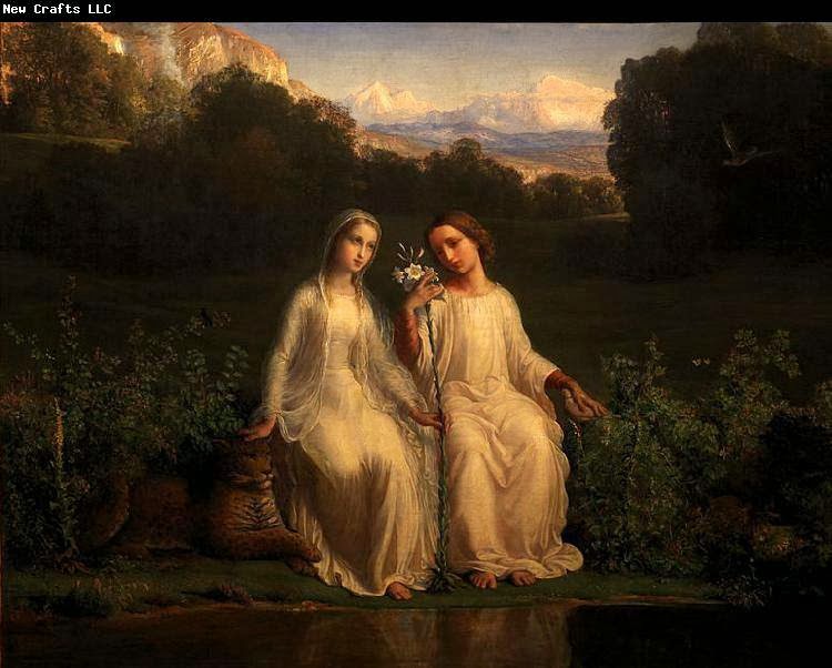 l'amore per l'arte. un percorso verso la vita: Louis Janmot