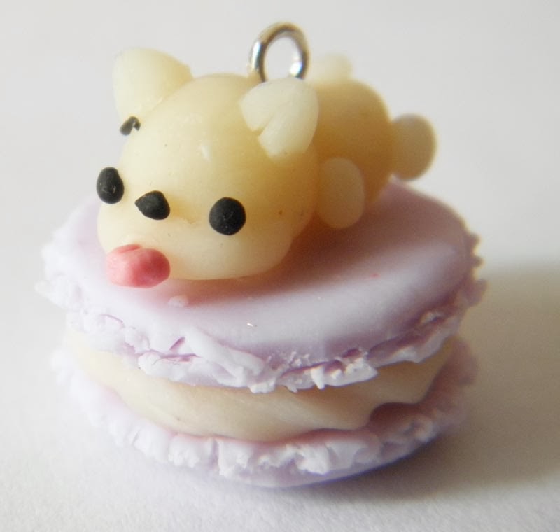 bubble pandas: polymer clay macaron tutorial