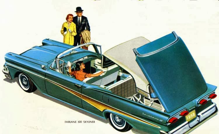 Old Cars Canada: 1957-1959 Ford Fairlane Fairlane 500 Skyliner