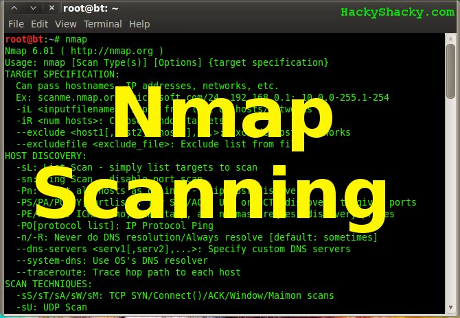 fjytkf: Nmap Scanning on Backtrack 5 [Detailed Tutorial]
