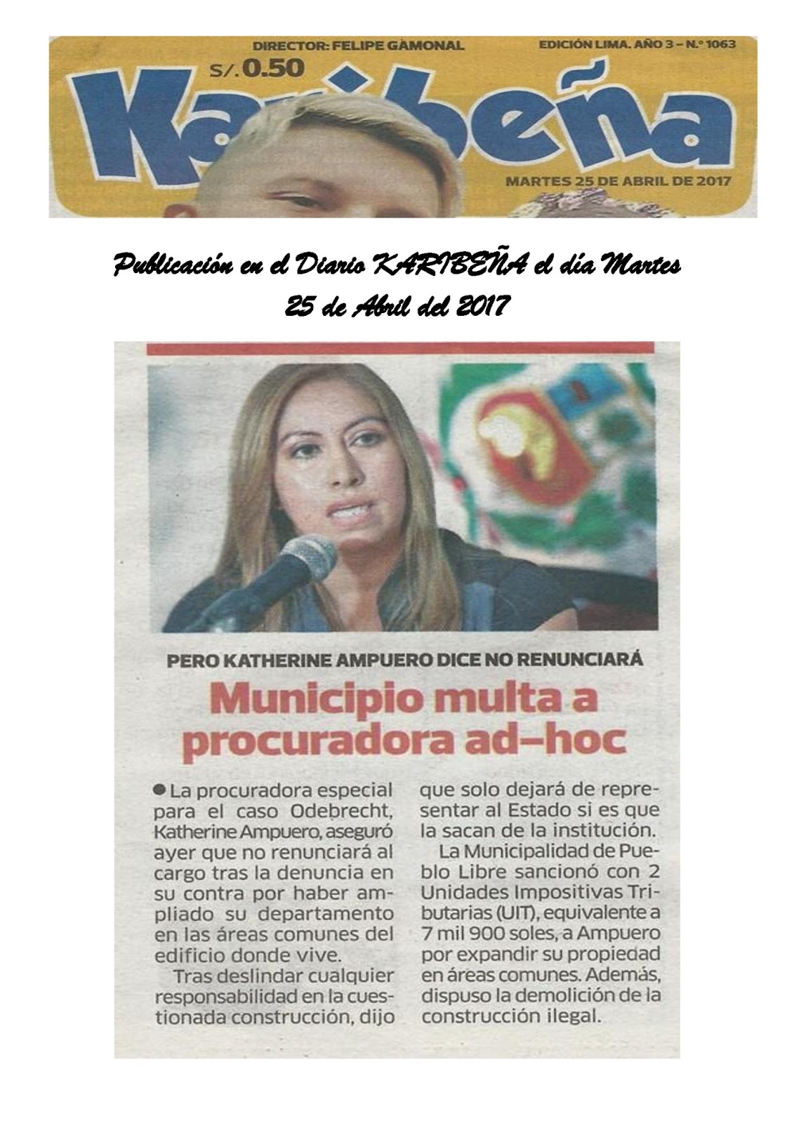 NOTAS PERIODISTICAS: abril 2017