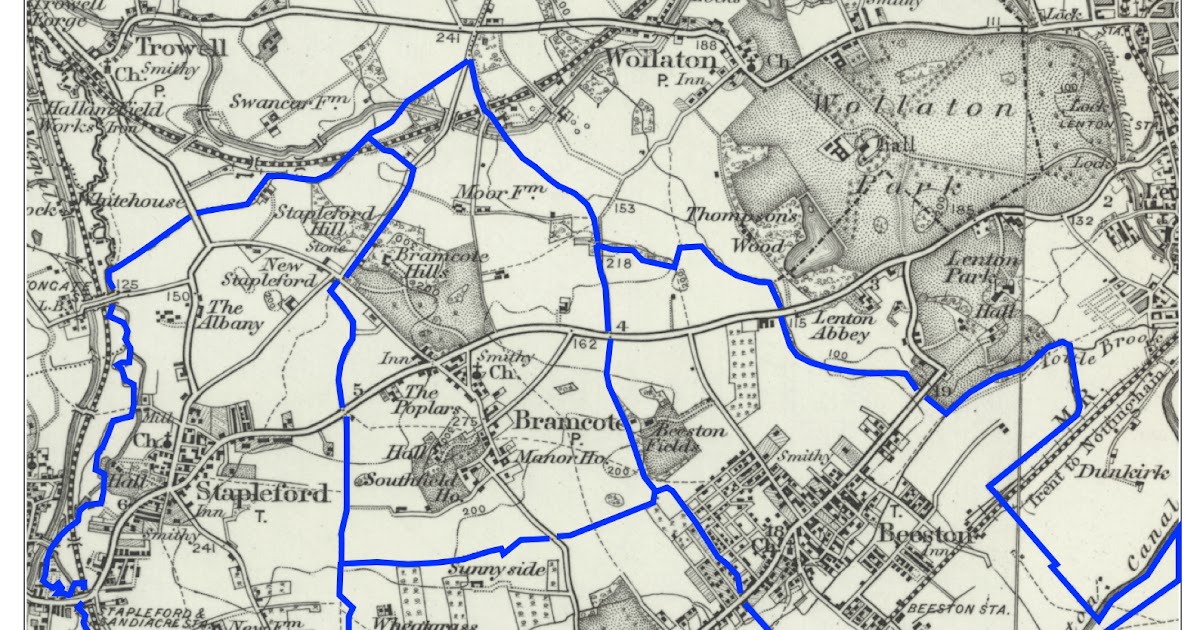 Beeston Week: South Broxtowe Borough boundaries compared
