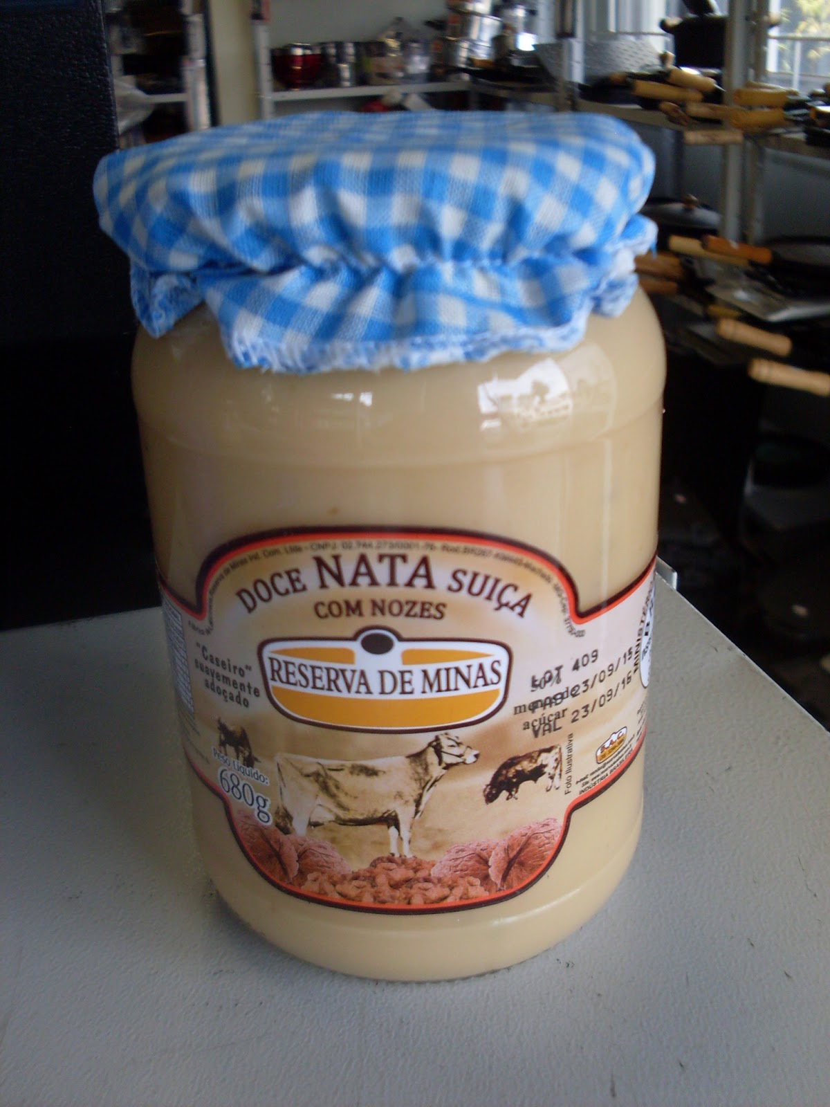 Churrasqueiras em Curitiba: DOCE DE NATA SUIÇA RESERVA DE MINAS ARTEINOXX