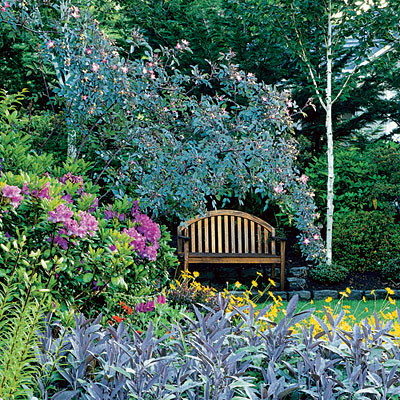 Hydrangea Hill Cottage: Cottage Garden Benches