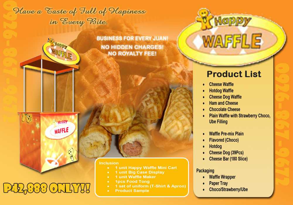 FOODCART CITY: HAPPY WAFFLE