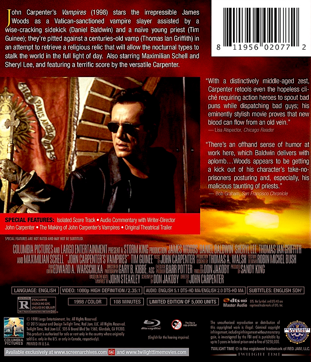 blu-ray and dvd covers: TWILIGHT TIME LIMITED EDITION SERIES BLU-RAYS