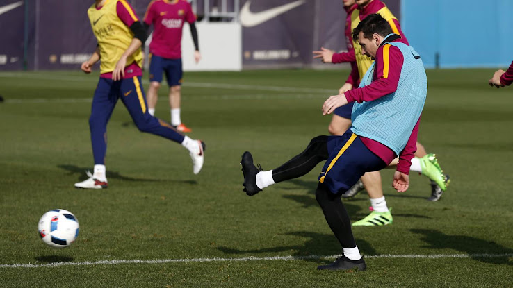Messi Continues to Train in All-New, Revolutionary Adidas Messi 2016 ...