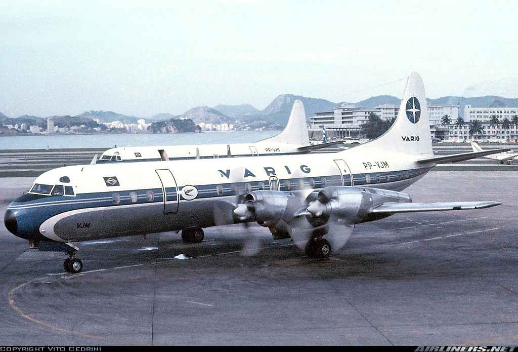 AEROMARANHAO: Lockheed Electra II - Eterno Rei da Ponte Aérea Rio - São ...