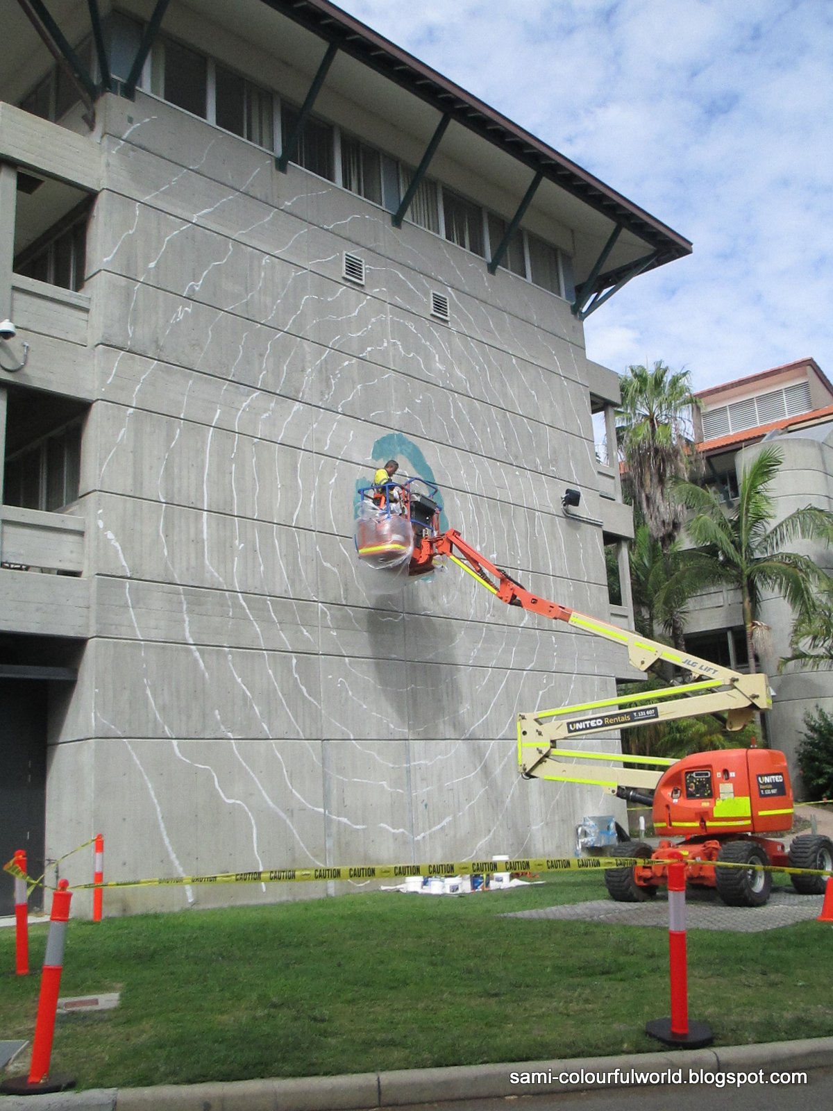 COLOURFULWORLD: Monday Mural - Green