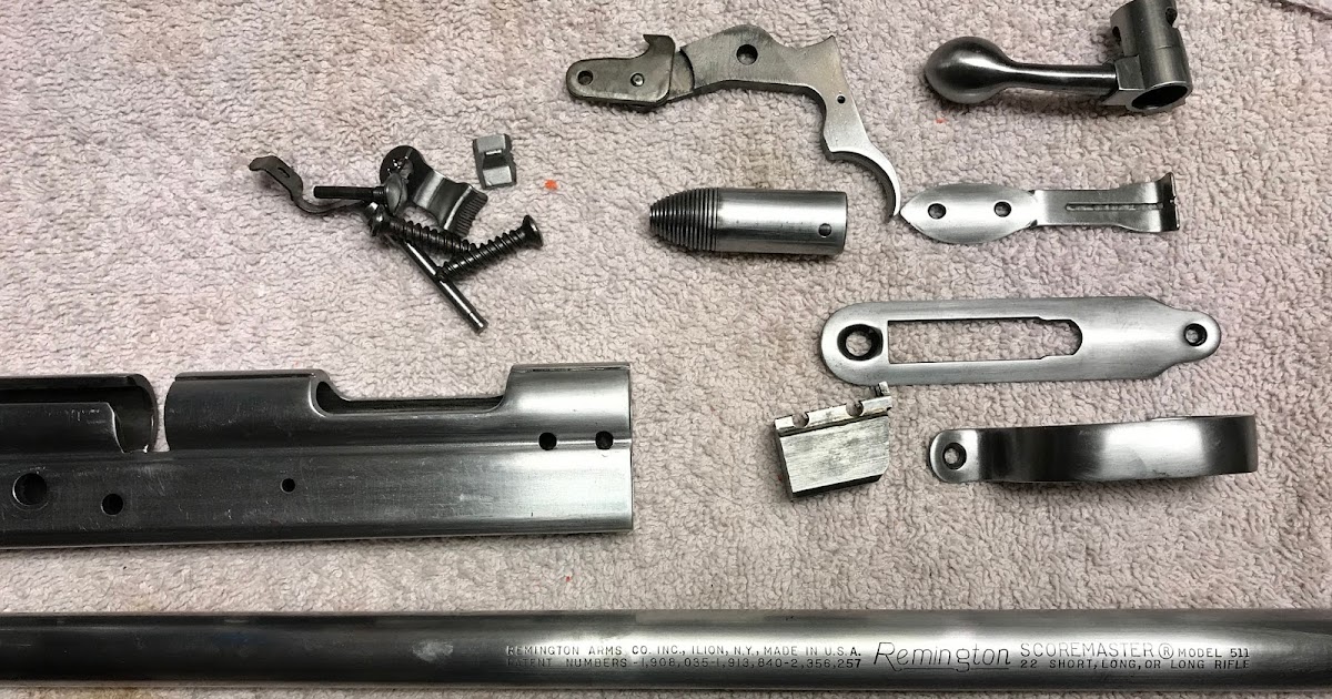 TINCANBANDIT's Gunsmithing: Refinishing a Remington 511 Scoremaster