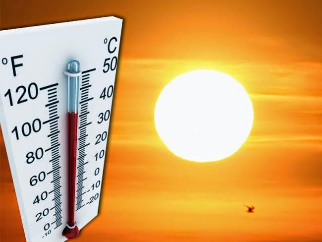Weather News.: Οι υψηλες θερμοκρασιες και σημερα εντοπιστικαν σε