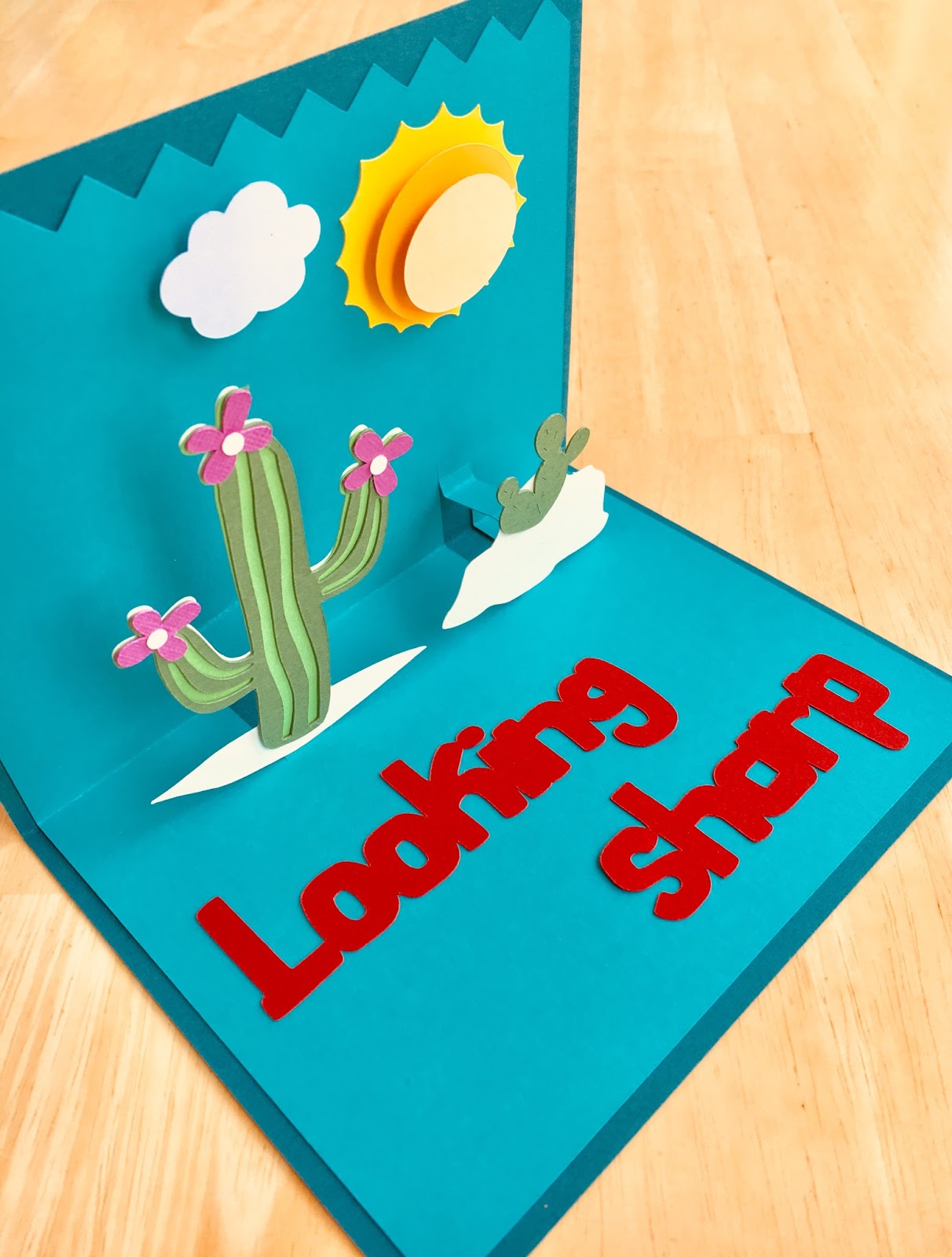 The Cropping Canuck: Pop-Up Cactus Valentine Cards - Design Space file ...