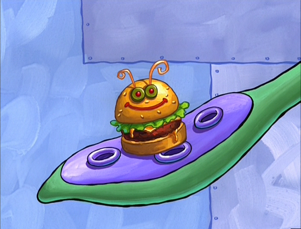 Cartoon Foods And Drinks: Spongebob - Pipsqueak Patty